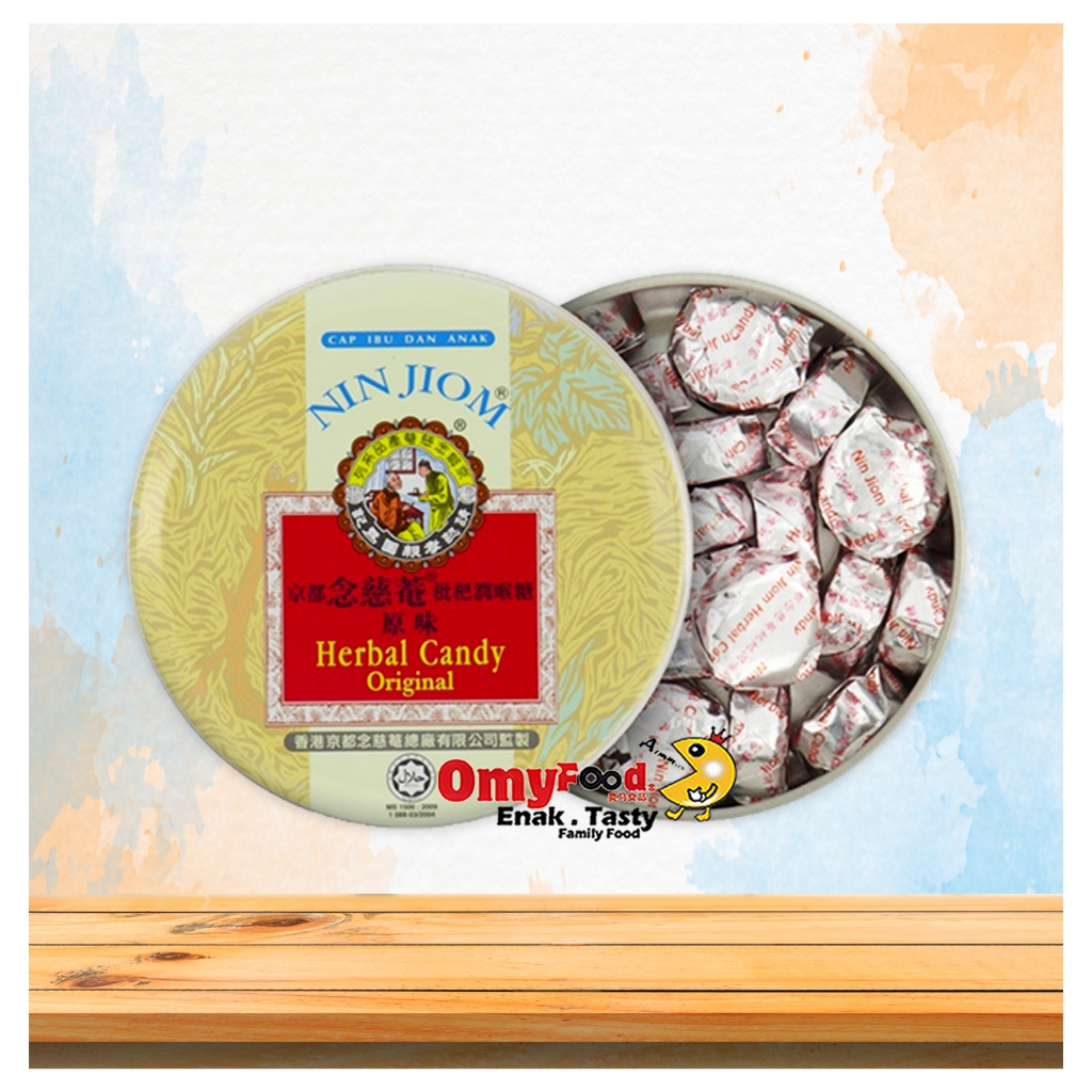 60g Nin Jiom Herbal Candy [Original][OmyFood] | Shopee Malaysia