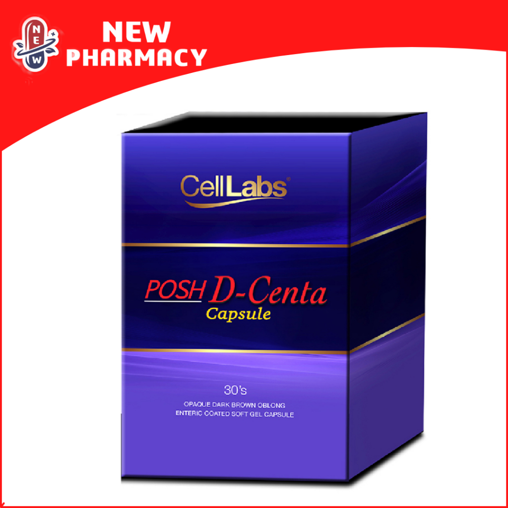 (Exp: 06/25) Cell labs Posh D-centa 30 capsules (Deer Placenta ...