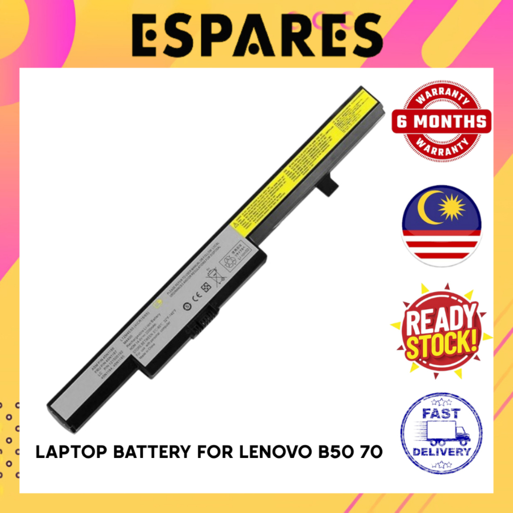 LAPTOP Battery for Lenovo B50-70 Eraser N40 B40-45 IdeaPad N50-30 ...