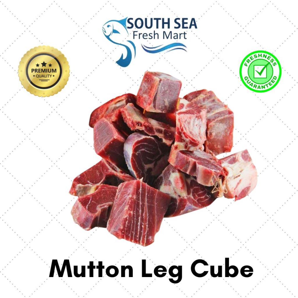 Premium Mutton Leg Cube [HALAL] | 450g (Bone-in) | Shopee Malaysia
