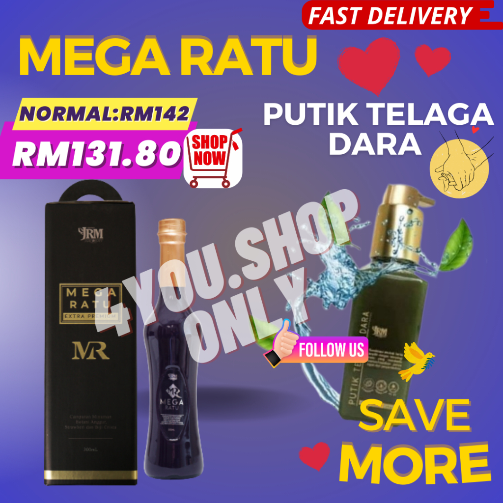 JRM MEGA RATU DAN PTD putik telaga dara | Shopee Malaysia