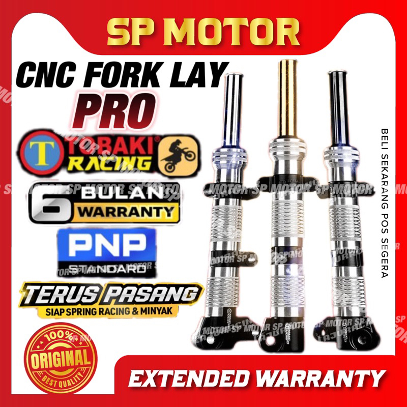 TOBAKI RACING Fork Lay PRO Y15ZR LC135 Y16ZR RSX150 ZX150 KR150 Y15 Y16 LC 4S V1 V2 V7 V8 5S ...