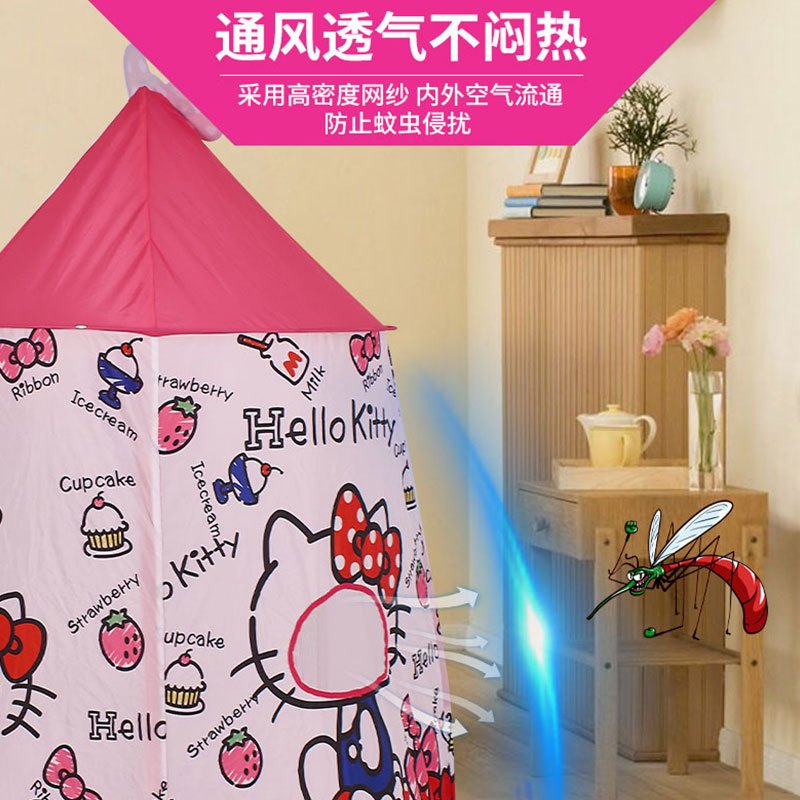 [Local Delivery] Hello Kitty indoor baby playhouse park outdoor camping ...