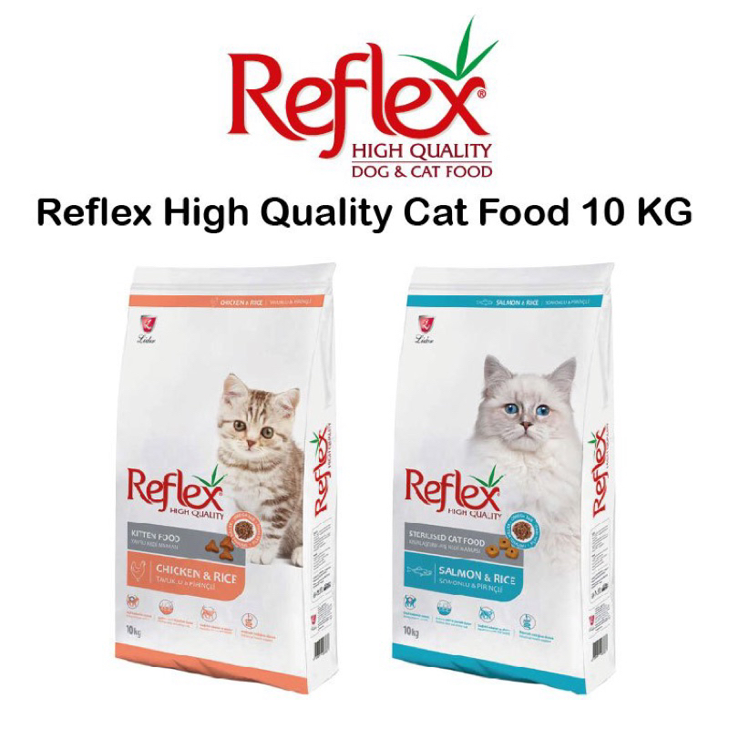 Reflex 10kg !! White Packaging Reflex High Quality Kitten / Sterillsed 10kg | Shopee Malaysia