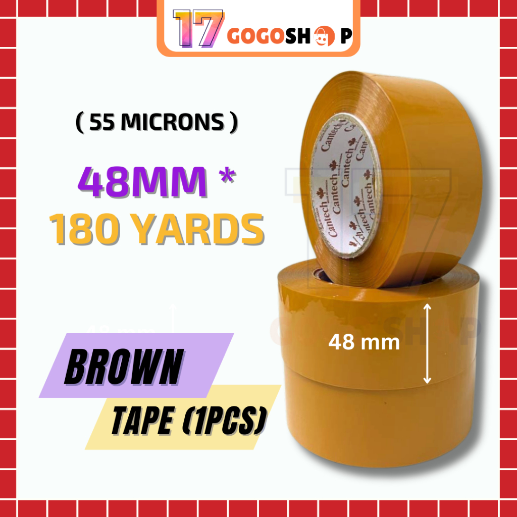 18/24/45/48mm OPP Tape Strong adhesive Transparent Cellophane Tape / Selotape / BOPP 胶带胶纸 Clear ...