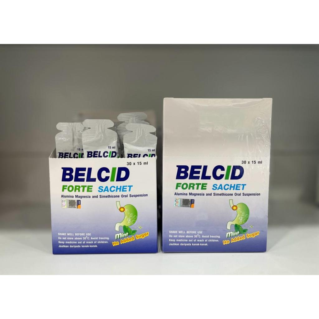 Belcid Forte Sachet 15mL x 30's [Mint / No Added Sugar] (exp.9/24 ...