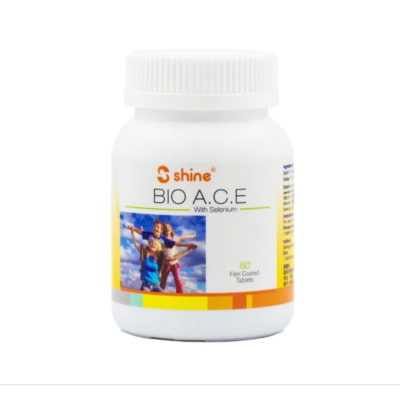 SHINE BIO ACE WITH SELENIUM 60'S (EXP: 12/2025) | Shopee Malaysia