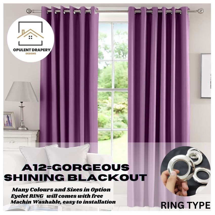 A12 Ready Made Curtain!!! Siap Jahit Langsir, LANGSIR RAYA Kain ...
