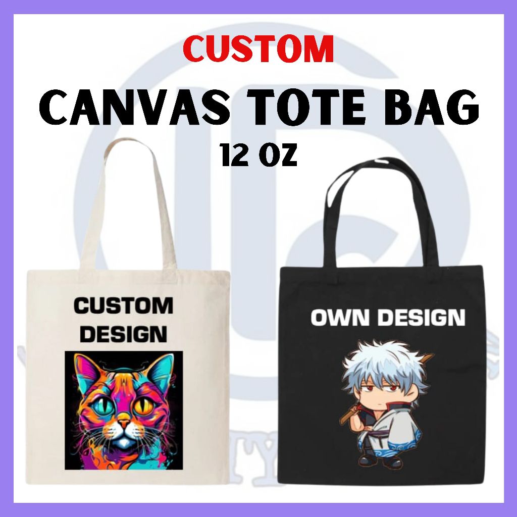 Customize Canvas Bag Tote Bag Custom Bag Printing Canvas Bag ...