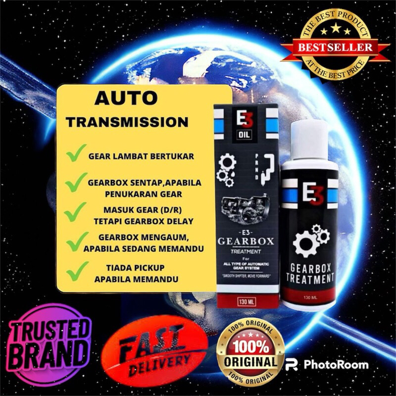 E3 GEARBOX TREATMENT MENYELESAIKAN MASALAH KERETA AUTO | Shopee Malaysia
