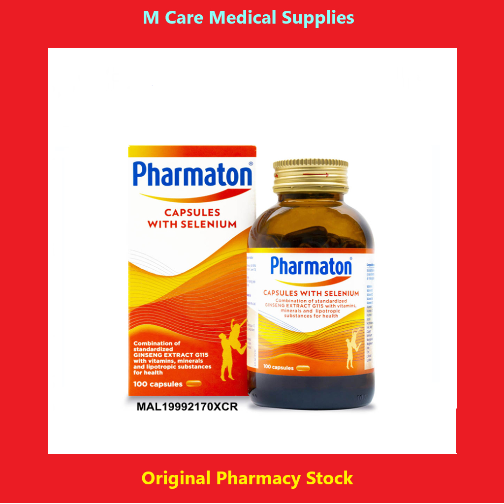 PHARMATON 100s (WITH SELENIUM) | Shopee Malaysia