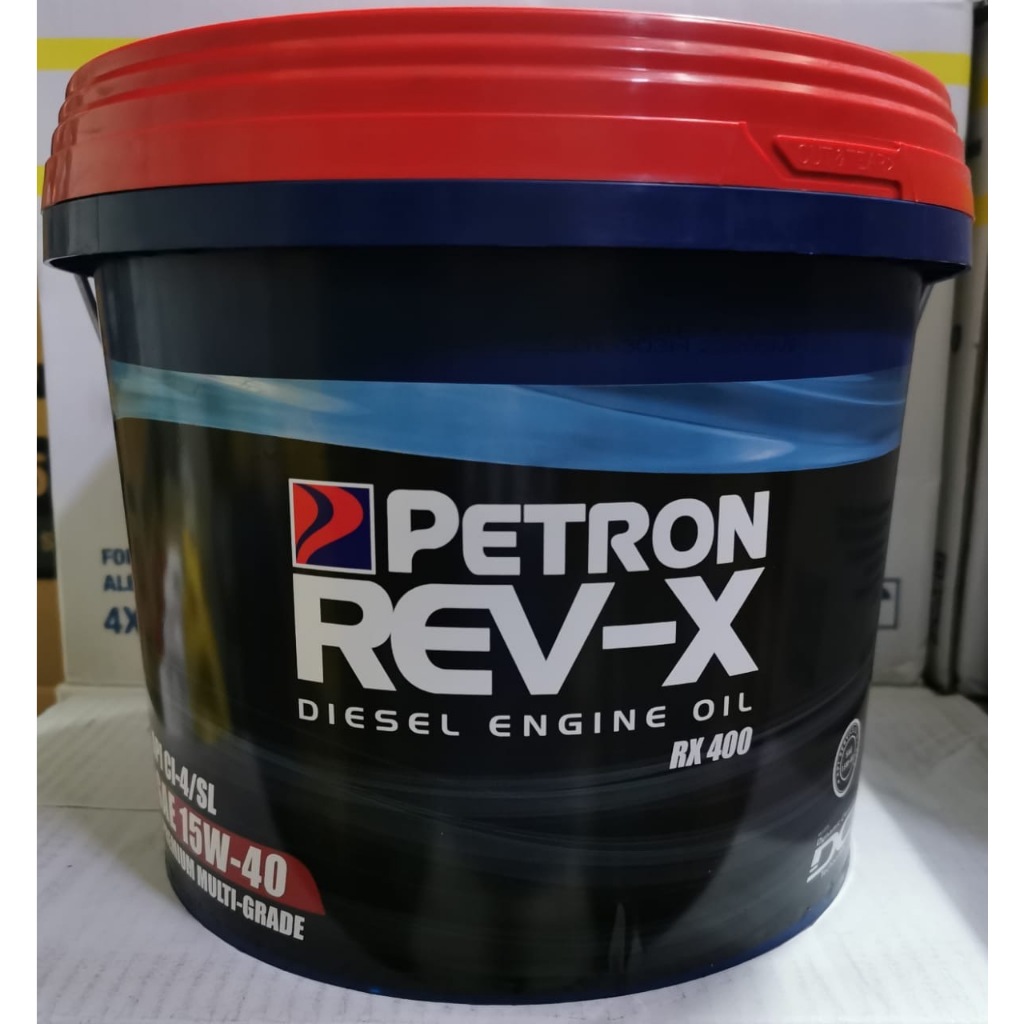 PETRONS REV-X DEISEL ENGINE OIL RX400 15W40 API CI-4/SL 7.5L | Shopee ...