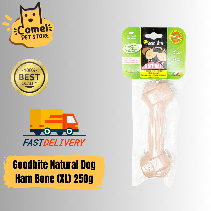 Goodbite Natural Dog Ham Bone (XL) 250g | Shopee Malaysia
