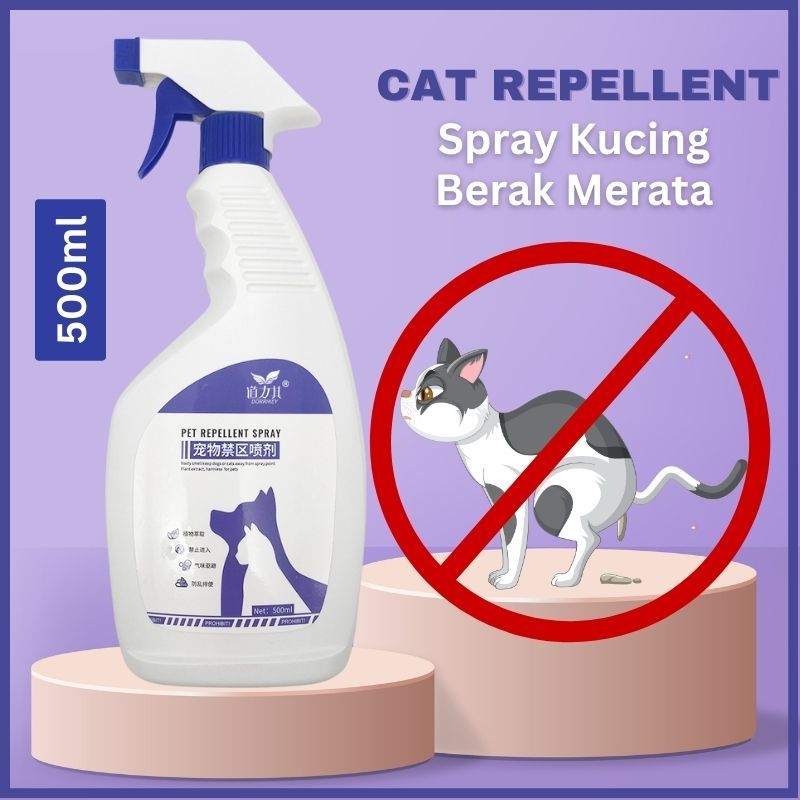 Cat Repellent Penghalau Kucing Berak Merata Cat Repellent Spray Kucing ...