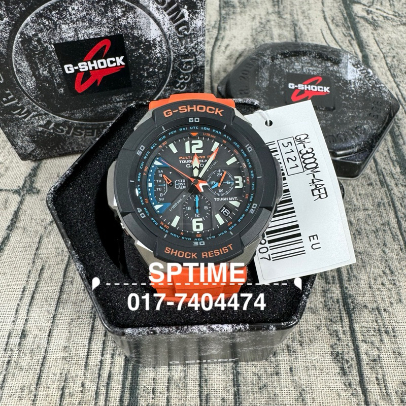 CASIO G-SHOCK GRAVITYMASTER GW-3000M-4AER / GW-3000M-4A / GW-3000M-4 ...
