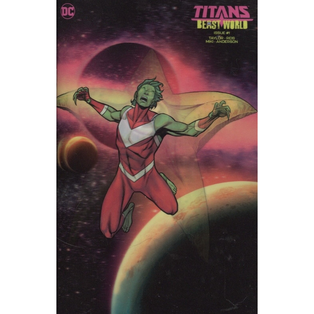 TITANS BEAST WORLD - Lenticular Cover - DC COMICS - COMIC BOOK ...