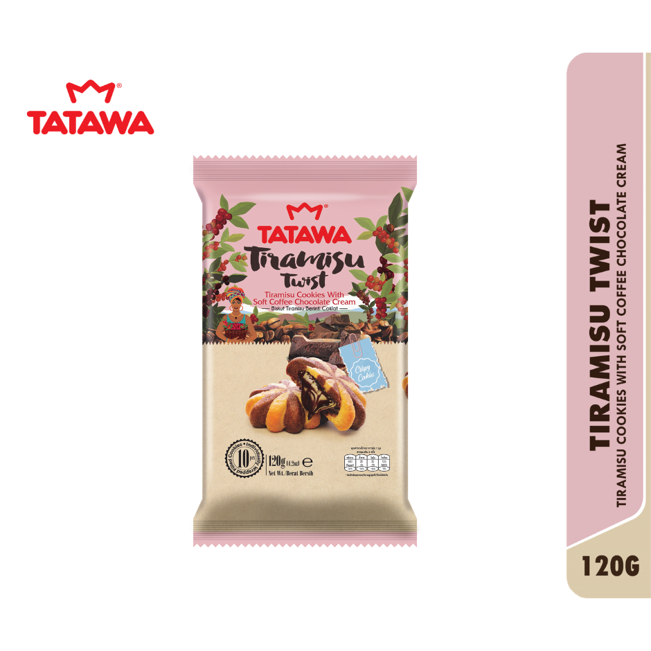 Tatawa Biskut Tiramisu Berinti Perisa Kopi Coklat [120g] – Rangup ...