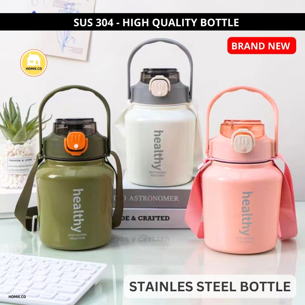 Tumbler 316 Stainless Steel Thermos Cup Mug Bottle Coffee Flask Botol ...