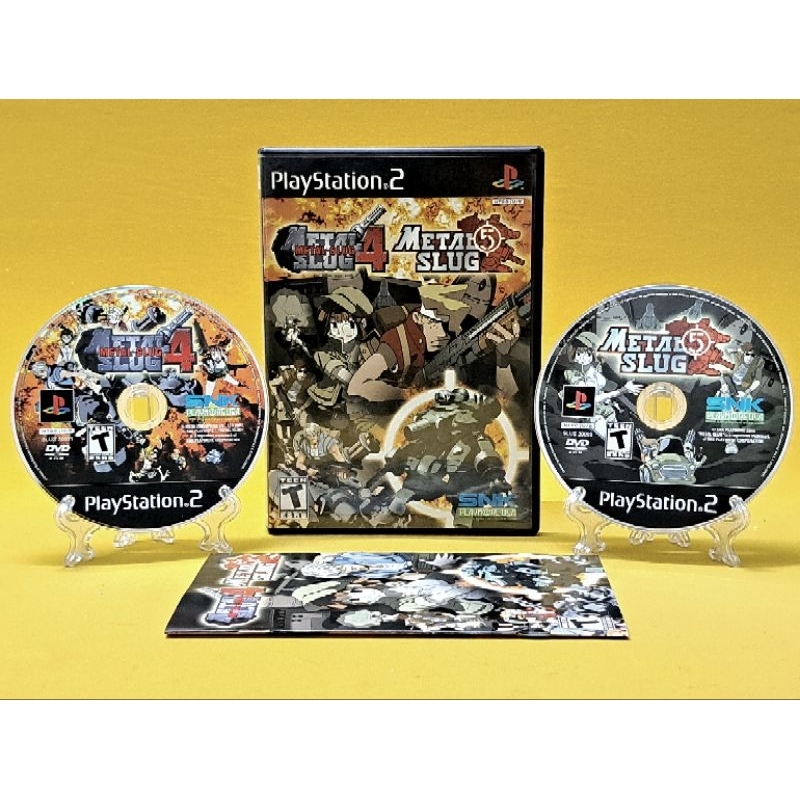 🔥METAL SLUG 4 & 5🔥 DOUBLE PACK PS2 | Shopee Malaysia