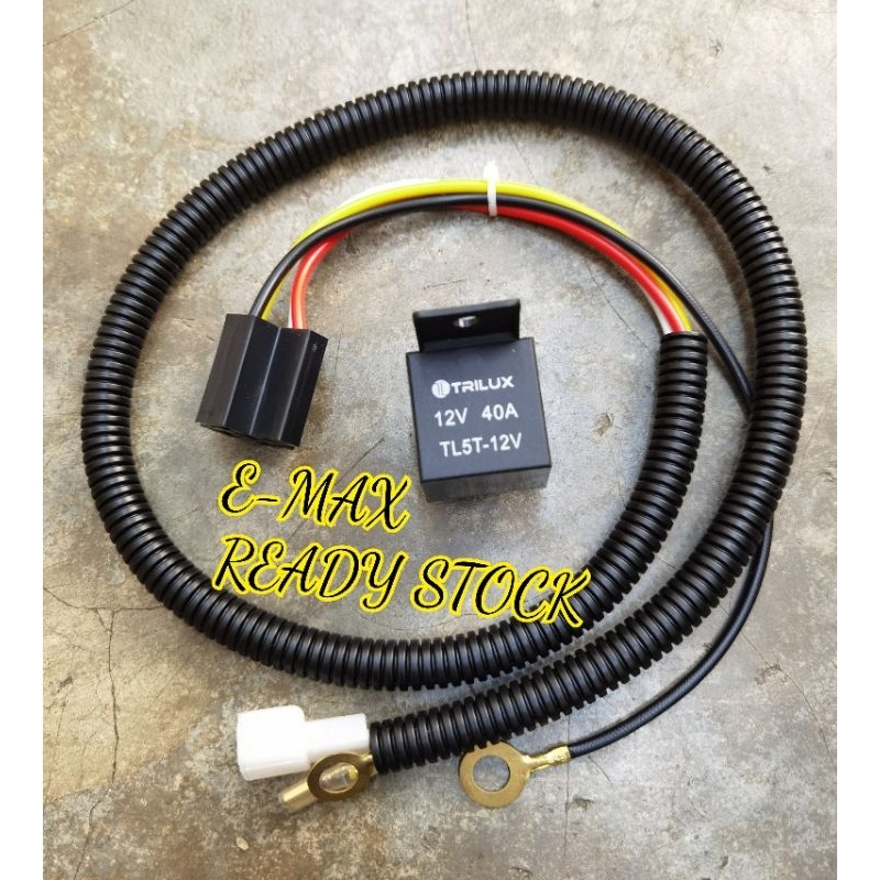 CAR STARTER WIRE WITH RELAY SOCKET / UNIVERSAL STARTER WIRE (HX-8101 ...