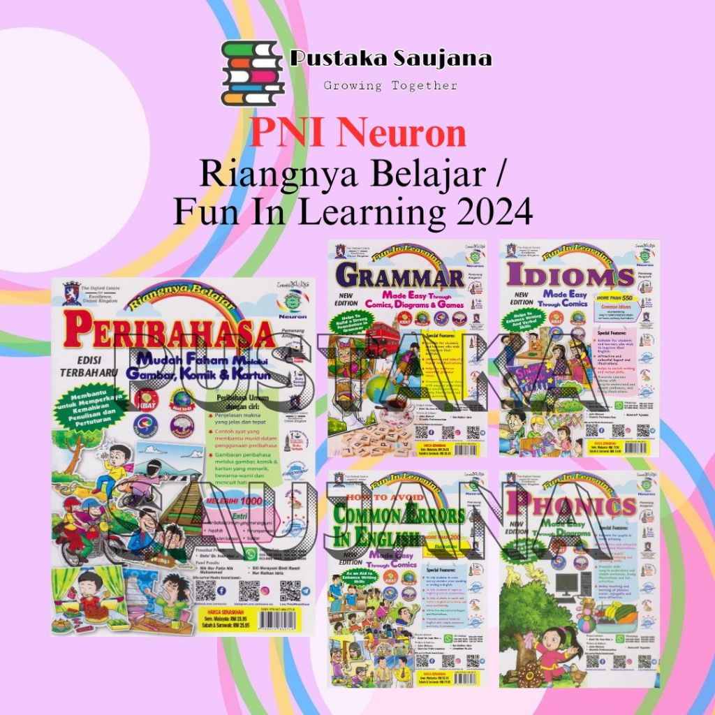 [Saujana] PNI NEURON Riangnya Belajar / Fun In learning 2024 | Shopee ...