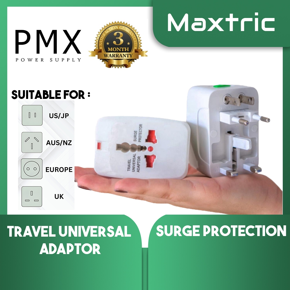 100% Selamat International Universal Multi Travel Adapter | Shopee Malaysia