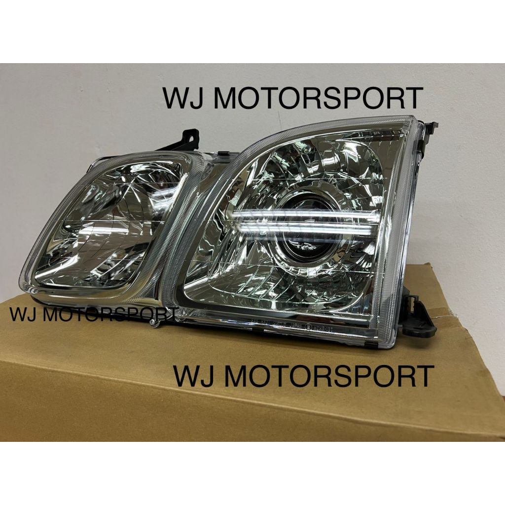Original Land Cruiser LC100 Cygnus Front HeadLamp 81130-60A70 81170 ...