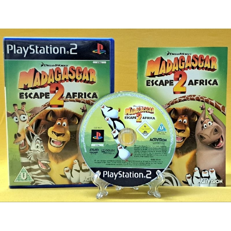 🔥MADAGASCAR 2 ESCAPE 2 AFRICA🔥 PS2 | Shopee Malaysia