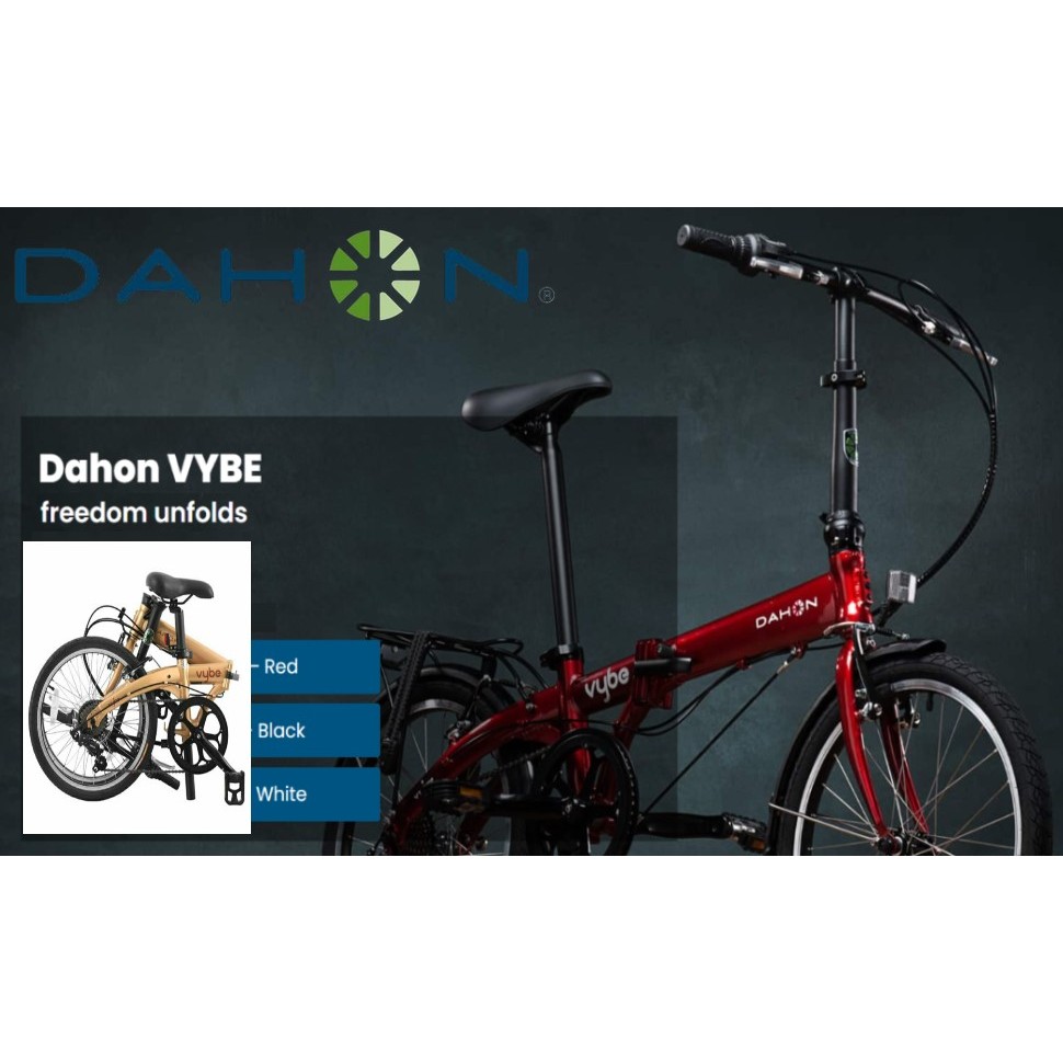 DAHON VYBE D7 20"(406) Folding Bike Aluminium Frame 7 Speed | Shopee Malaysia