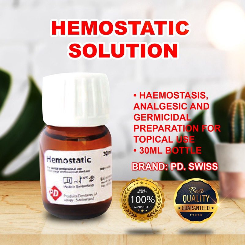 HEMOSTATIC SOLUTION PD | Shopee Malaysia