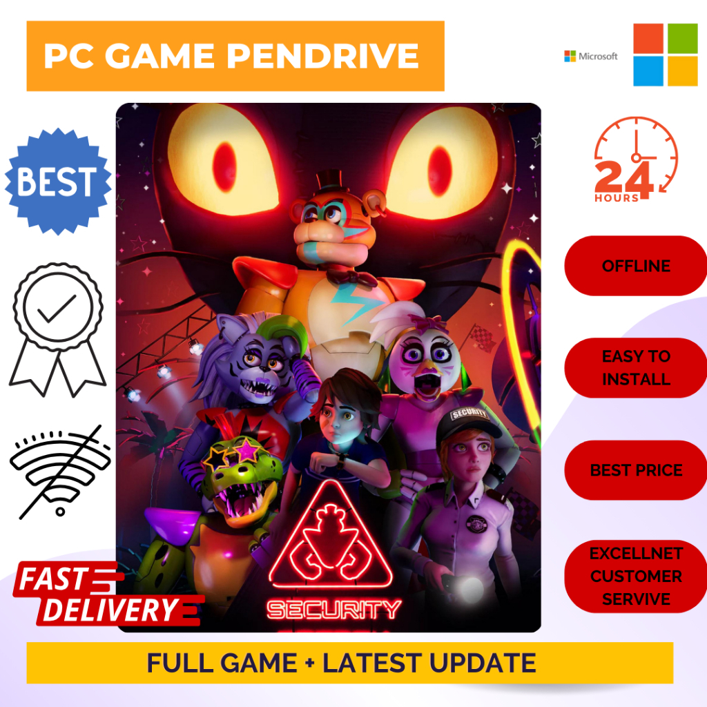 Five Nights at Freddy’s: Security Breach - Offline [ Pendrive 64 GB ...