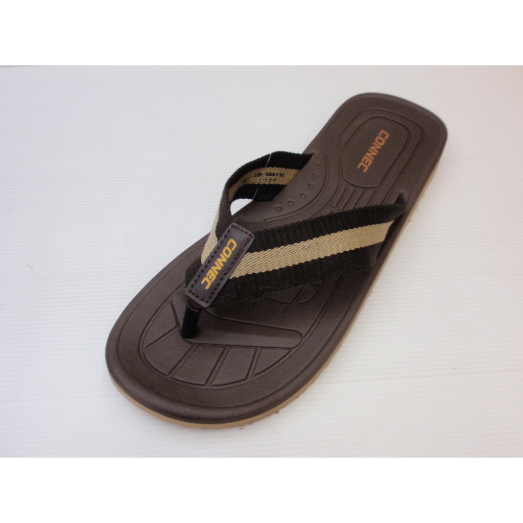 Connec big size slipper no.8506(brown) | Shopee Malaysia