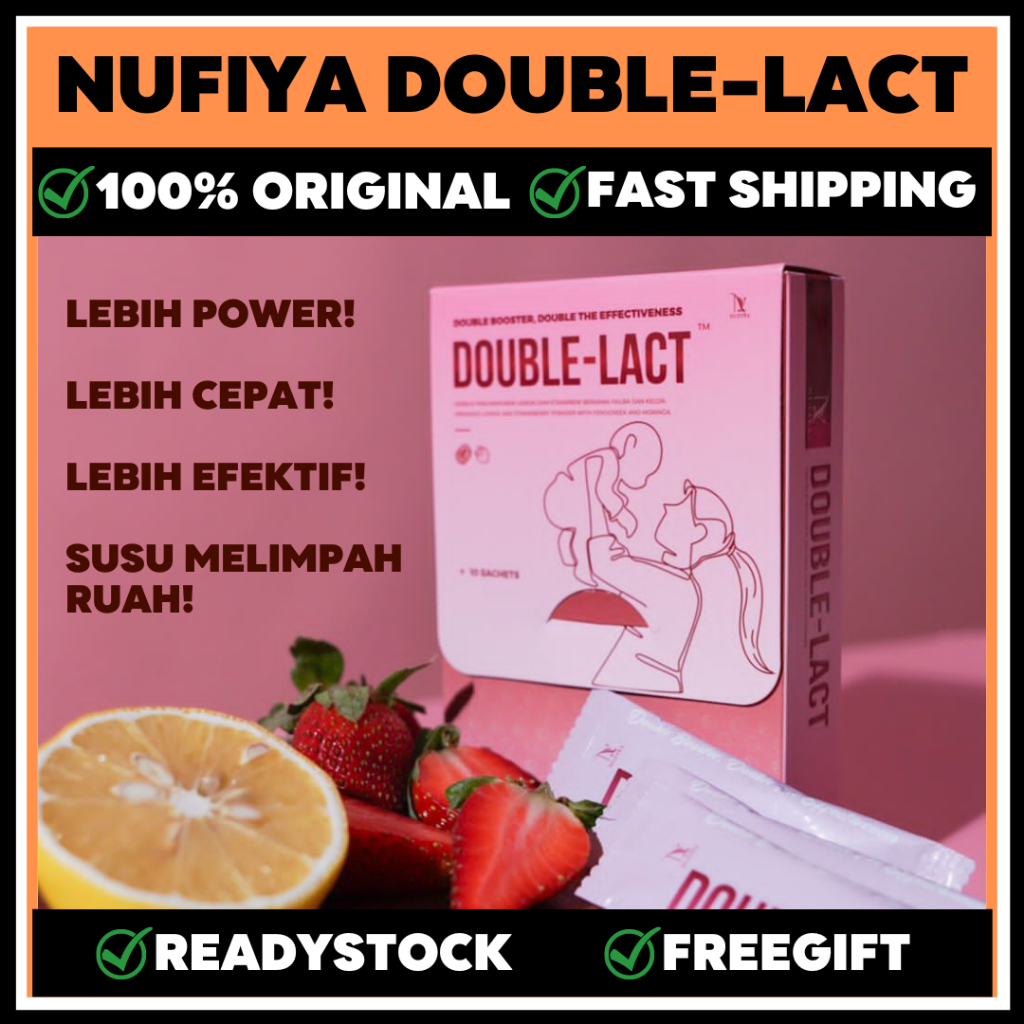 [ORIGINAL HQ] NUFIYA DOUBLE-LACT MILK BOOSTER NUFIYA LACTATION JELLY ...