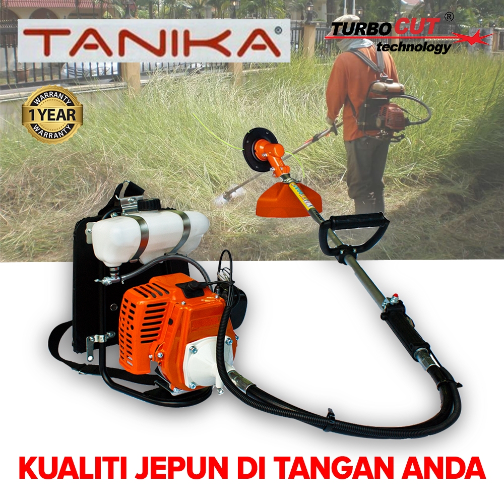 TANIKA/TENAKA/TANEKA/OKAWA/BRAVADO TurboCUT BG328 Backpack Brush Cutter ...