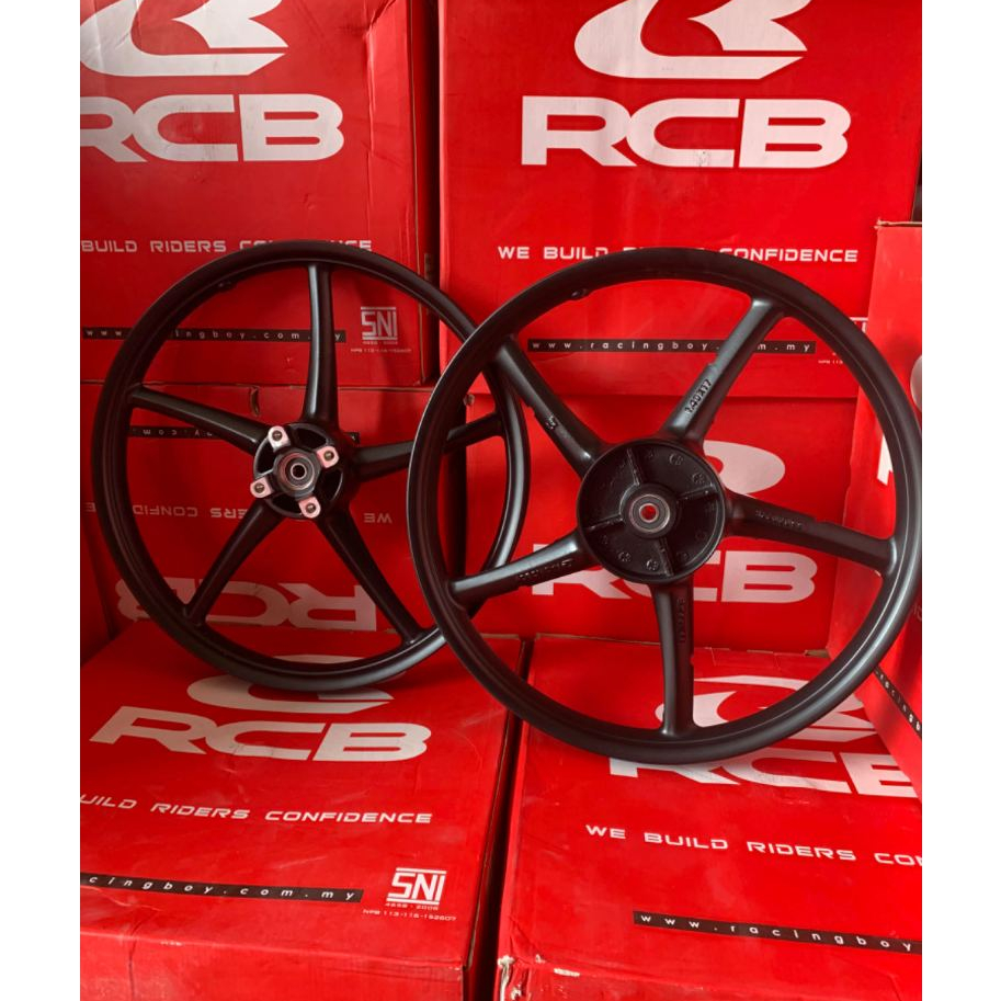 ORIGNAL RCB SPORT RIM SP522 WAVE110/WAVE100 (140x17/140x17 ) GOLD& MATT ...