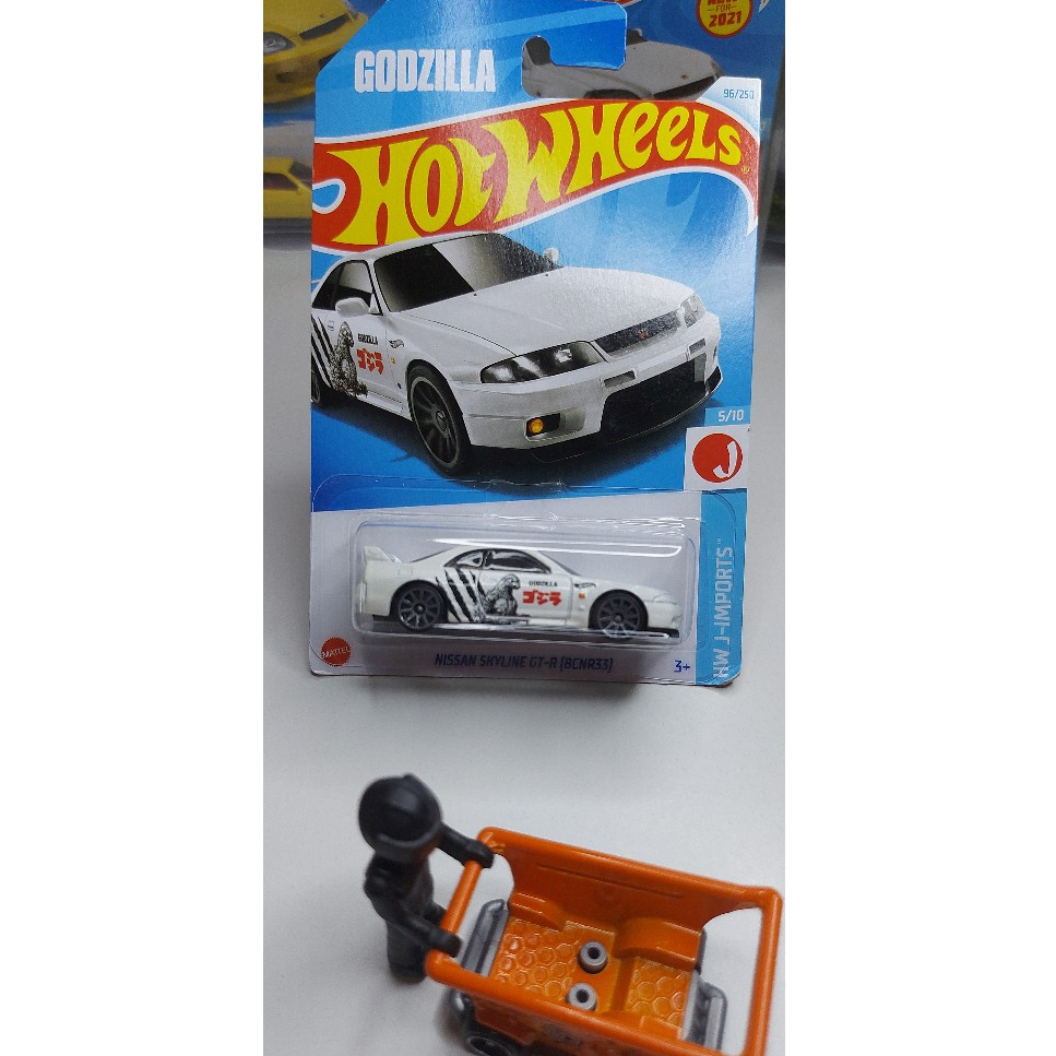 HOTWHEELS NISSAN SKYLINE GT-R R33 COLLECTABLE DIECAST (GODZILLA ...
