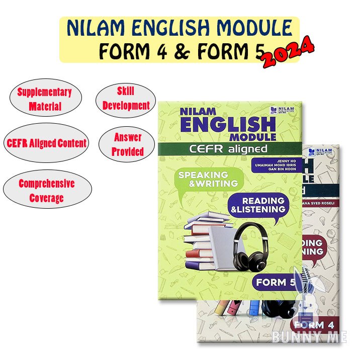 [BUNNY] 2024 Buku Rujukan:Nilam English Module CEFR Aligned (Speaking ...