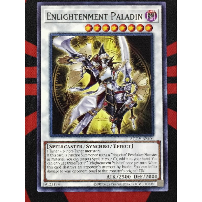 YUGIOH KONAMI AGOV-AE104 Enlightenment Paladin (Common) | Shopee Malaysia