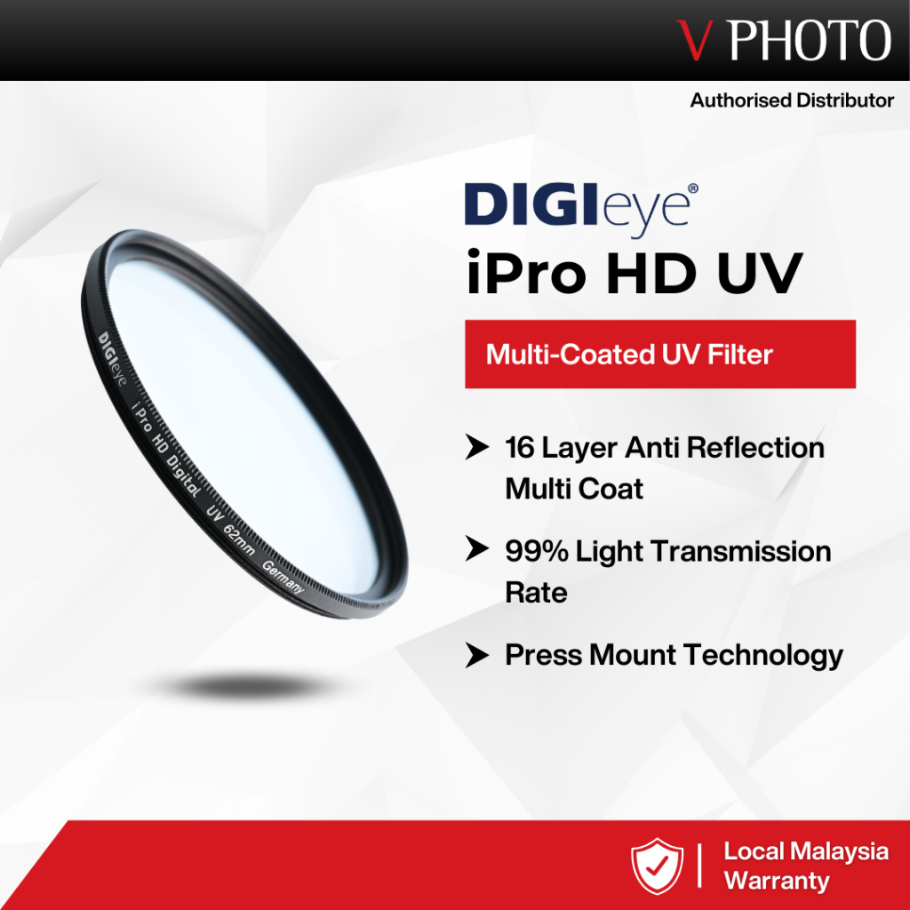 DIGIEYE IPRO HD UV Camera Lens Filter | Shopee Malaysia