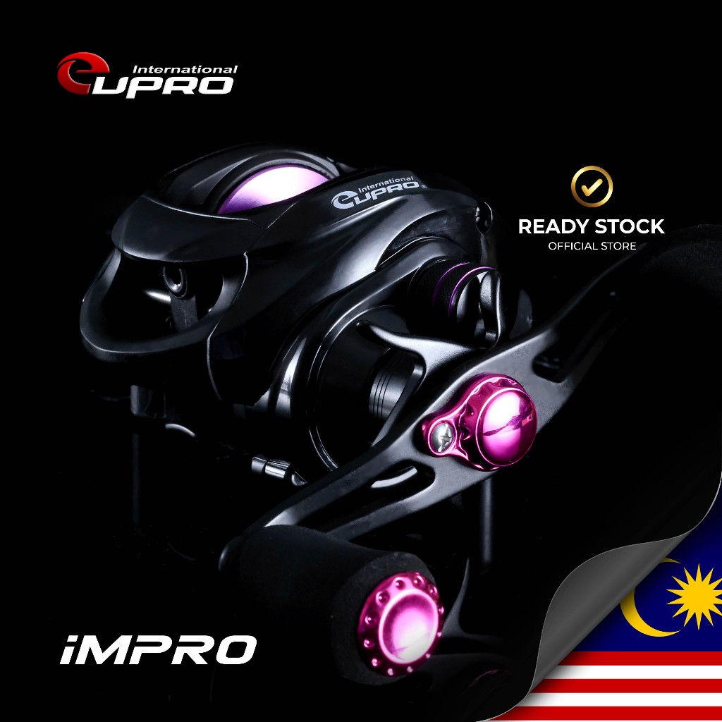 Eupro Casting Reel IP15L Impro | Shopee Malaysia