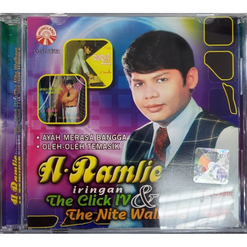 A.Ramlie - The Click IV & The Nite Walkers (CD) | Shopee Malaysia