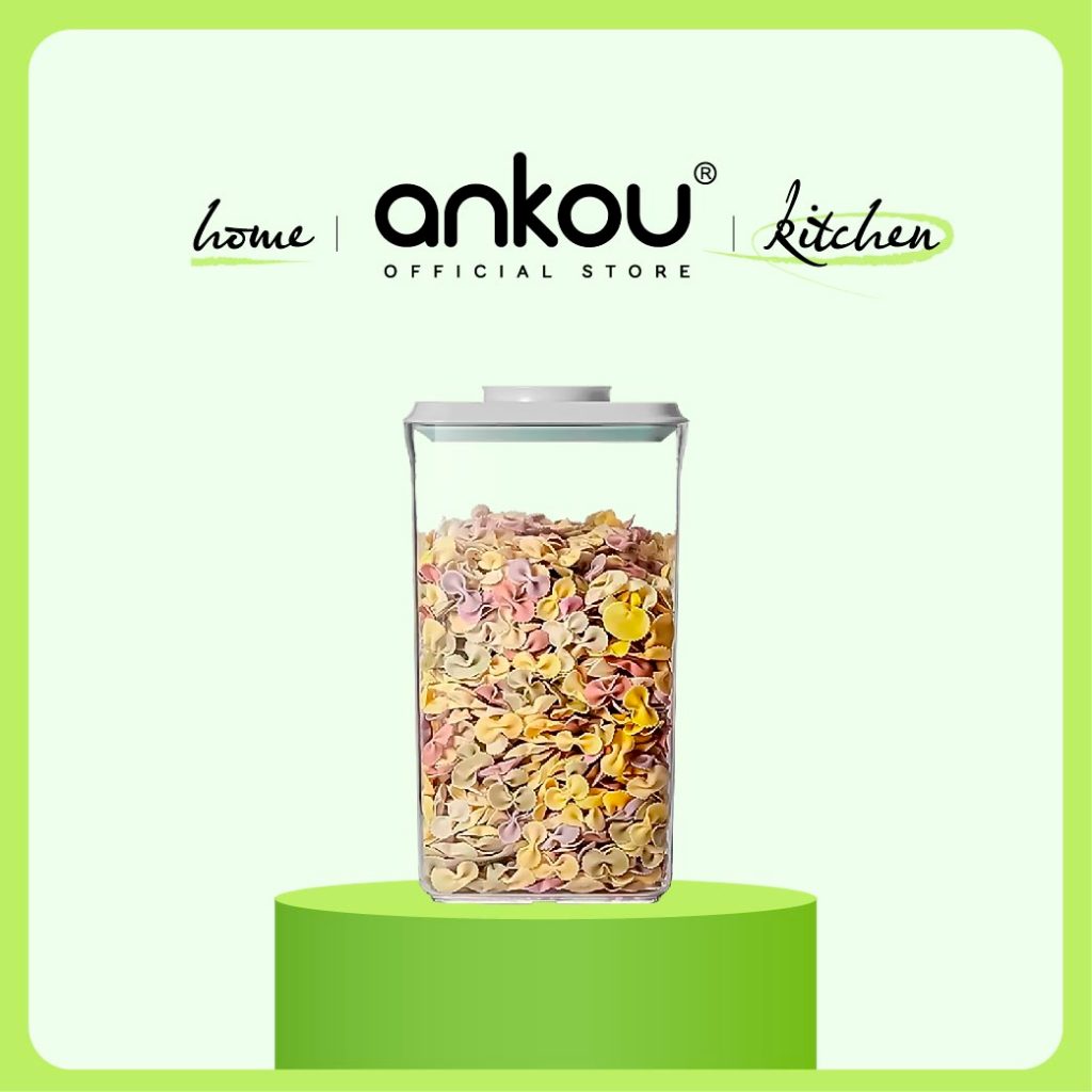 ANKOU Multi-Purpose Airtight Food Container - Square (2000ml) | Shopee ...