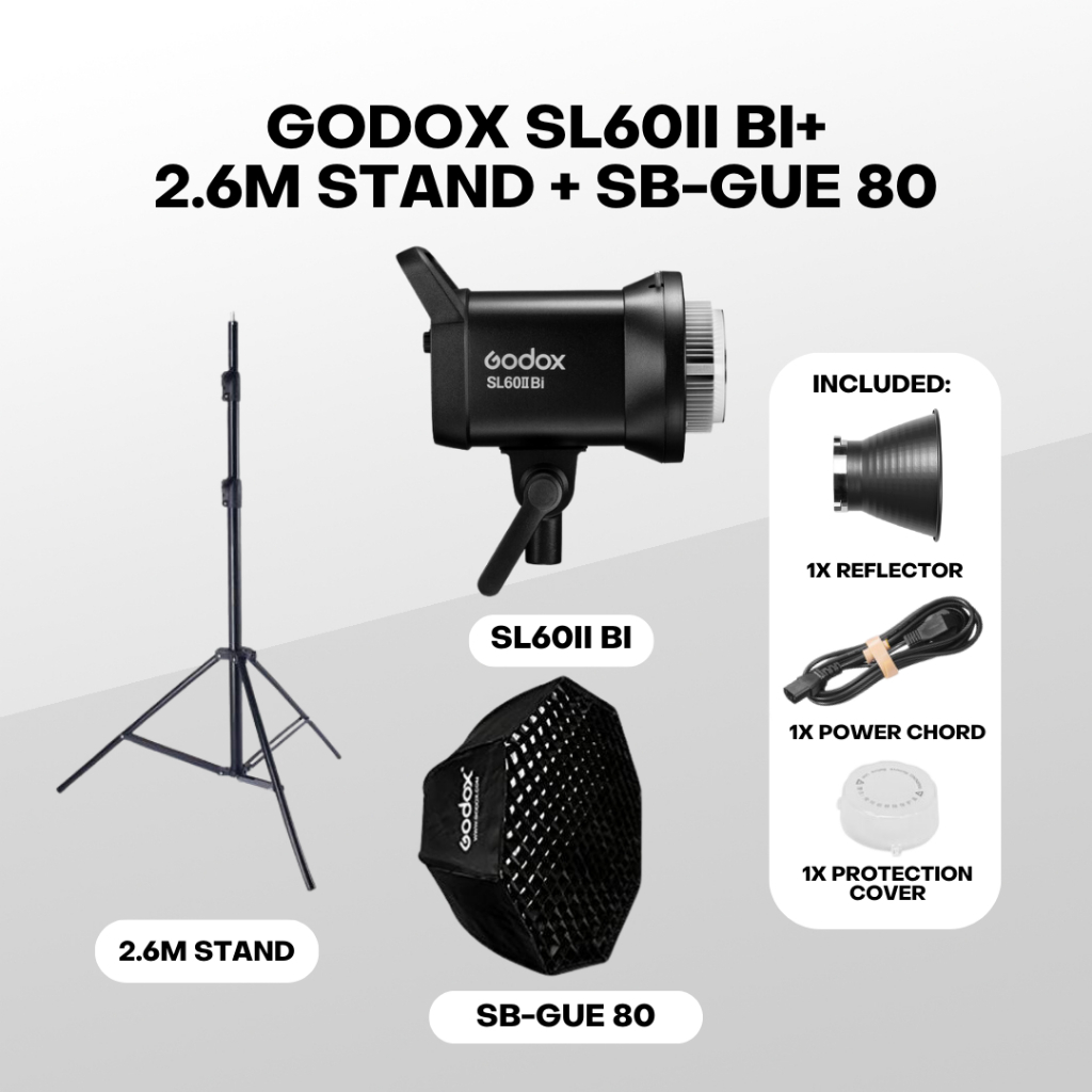 Godox SL60W SL60 Version 2 New Model SL60IID SL60II LED Video Light COB ...