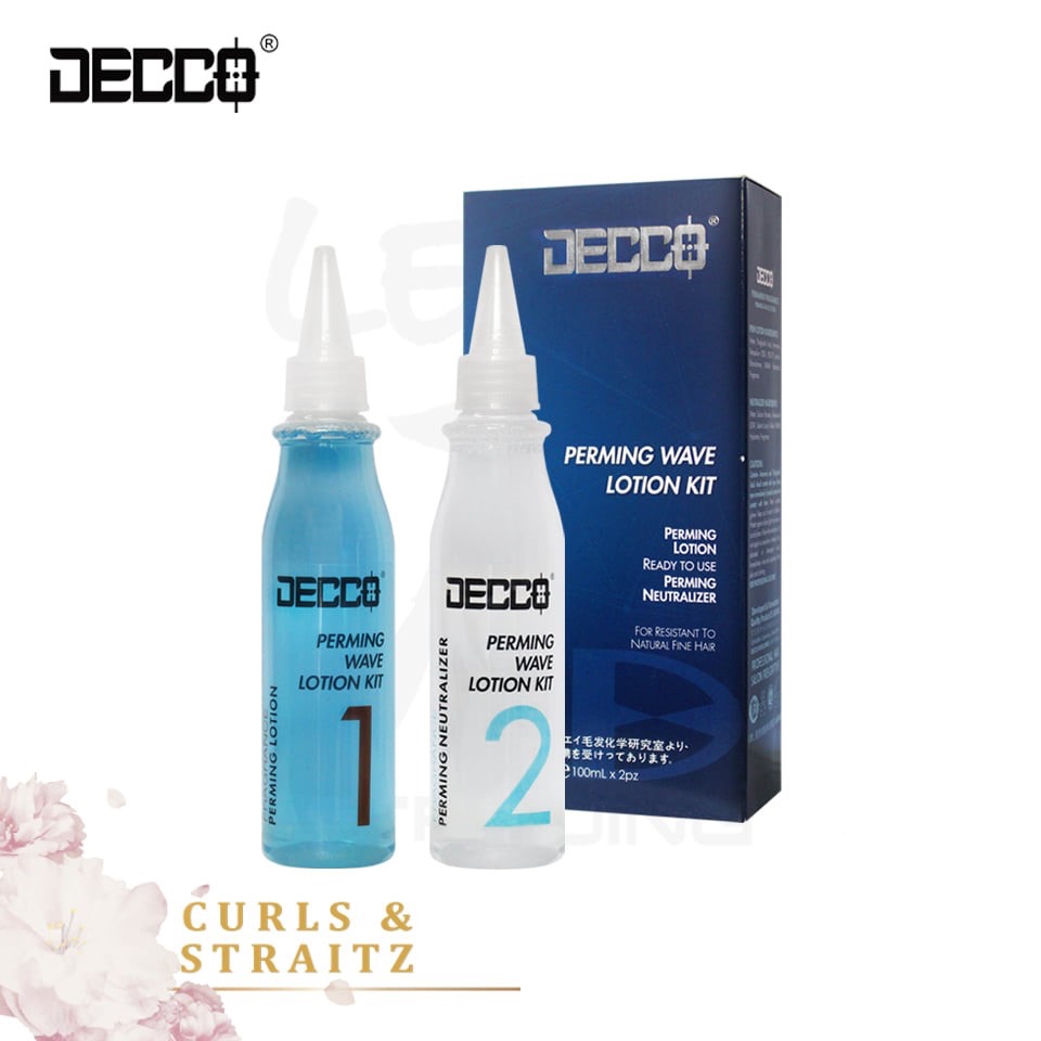 Decco Permanent Fragrance Perming Wave Lotion Kit | Shopee Malaysia