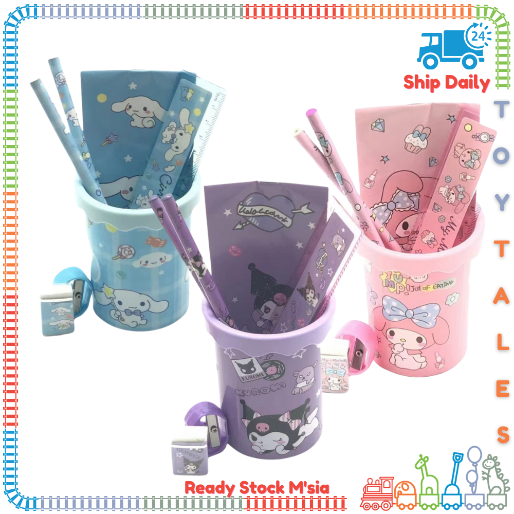 ToyTales 🍭 KUROMI STATIONERY SET 🍭 Sanrio Alat Tulis Kuromi Melody ...