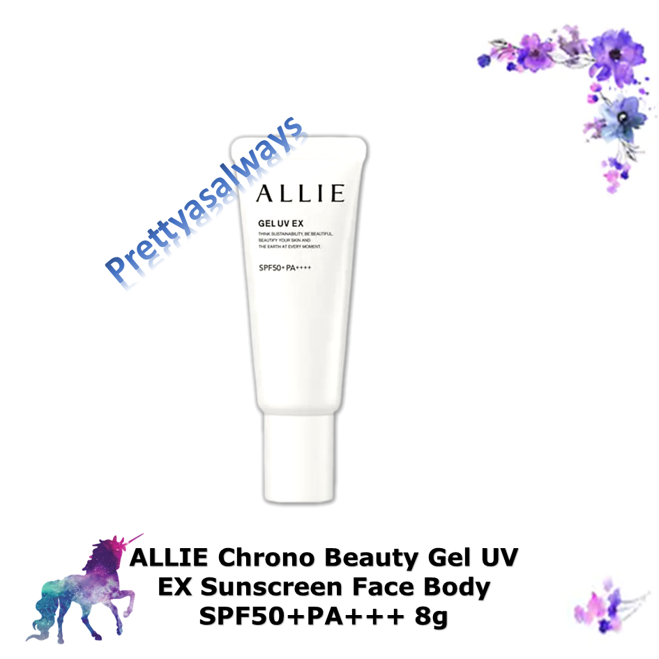 ALLIE Chrono Beauty Gel UV EX Sunscreen Face Body SPF50+PA+++ 8g | Shopee Malaysia