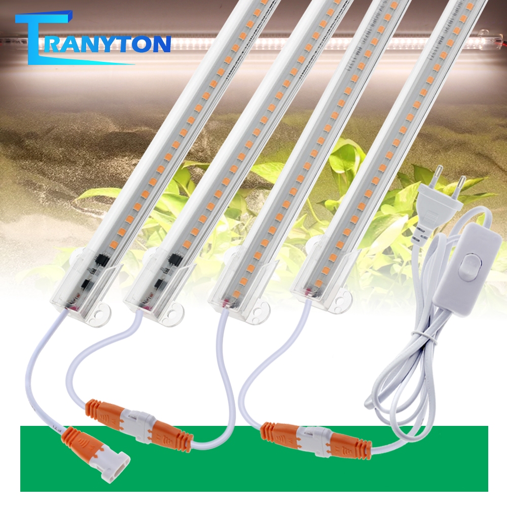 2835 LED Phyto Lamp Full Spectrum Grow Light Tube Hydroponics Flower ...