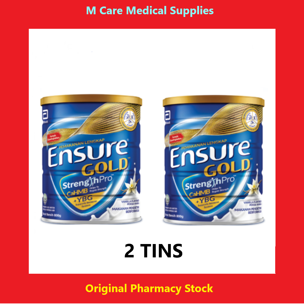 Ensure GOLD Vanilla 850g X 2 TINS | Shopee Malaysia