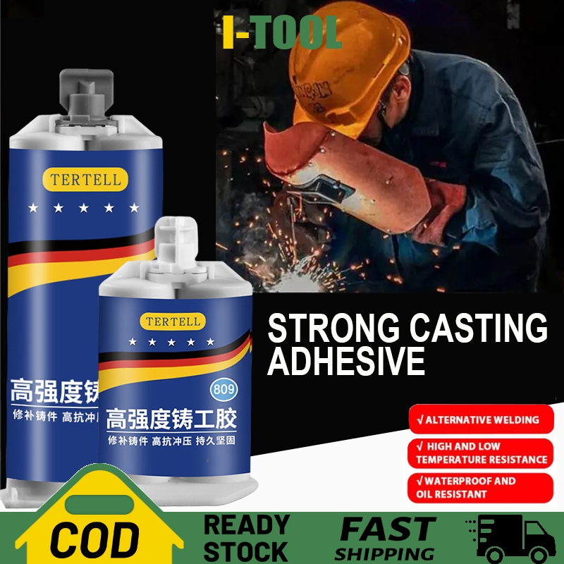 Glue Besi Steel Metal Epoxy Glue Paste Strong A+B Metal Repairing ...