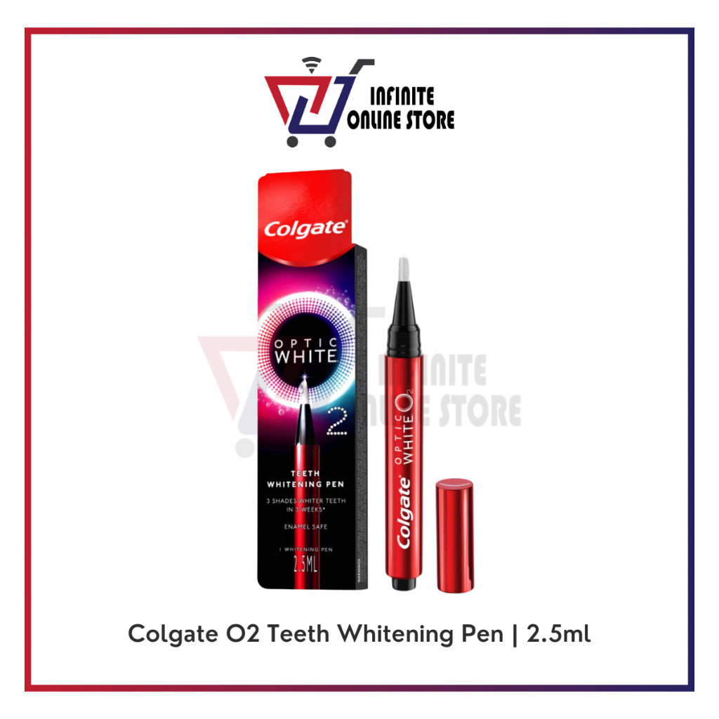 COLGATE Optic White O2 Teeth Whitening Pen (2.5ml) | Shopee Malaysia